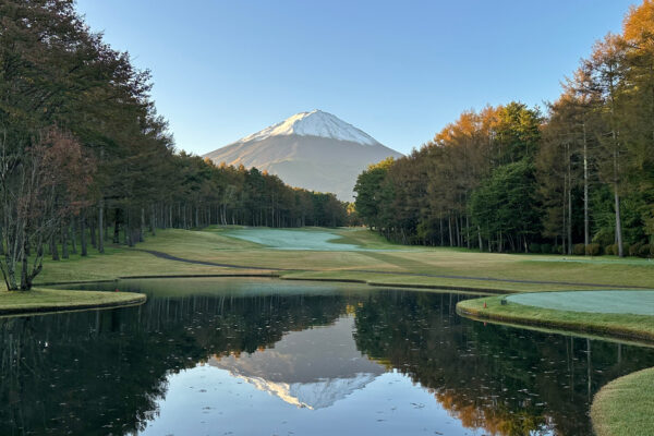 秋晴れと富士山 | 富士桜カントリー倶楽部|フジサンケイクラシック開催コース